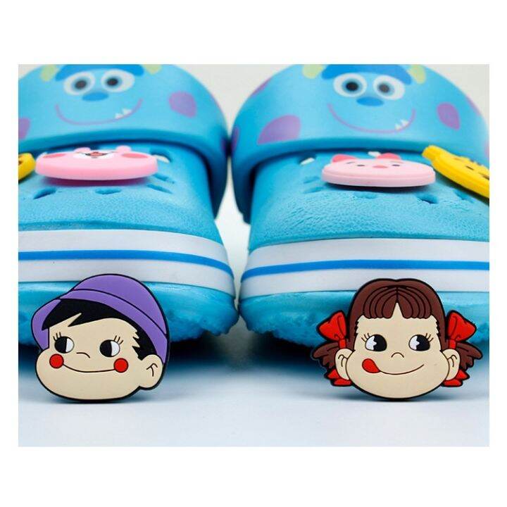 รองเท้าแตะ ลายการ์ตูน Totoro Hello Croc Bae Clog Charms อุปกรณ์เสริม ...