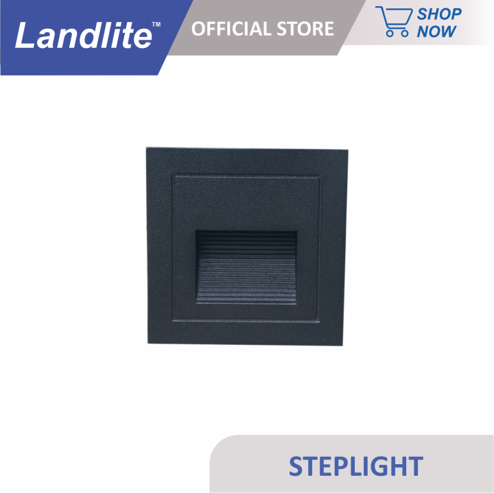 Landlite Steplight GL-SL01-2W-WW BLK | Lazada PH