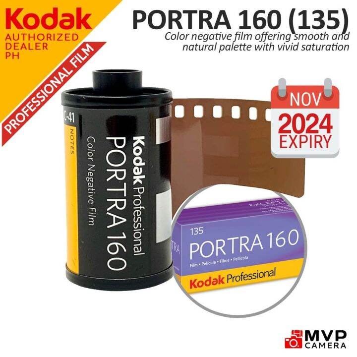 KODAK PORTRA 160 (1 ROLL) 135 35mm Color Professional Negative Film NO ...