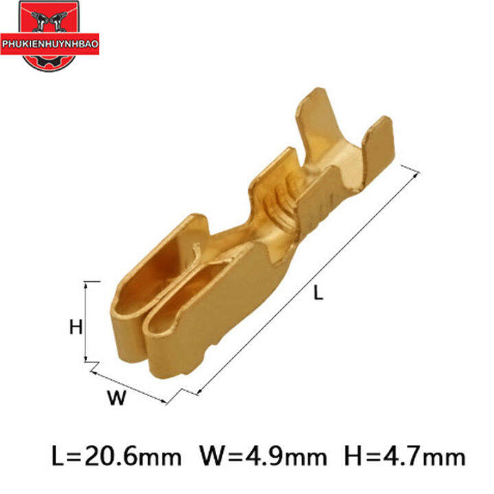 Cos Hộp Cầu Chì Xe Máy Loại Lớn 20,6x49mm - Khe Tiếp Xúc Chân Pin/HÌNH ...