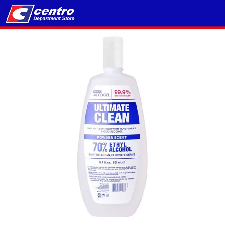 CENTRO BNCH ALCOGEL ULTIMATE CLEAN 500ML | Lazada PH