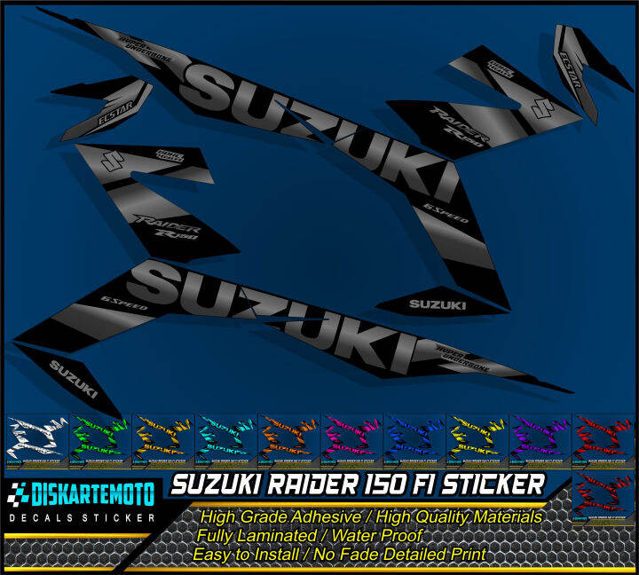 Raider 150 fi Sticker | Lazada PH