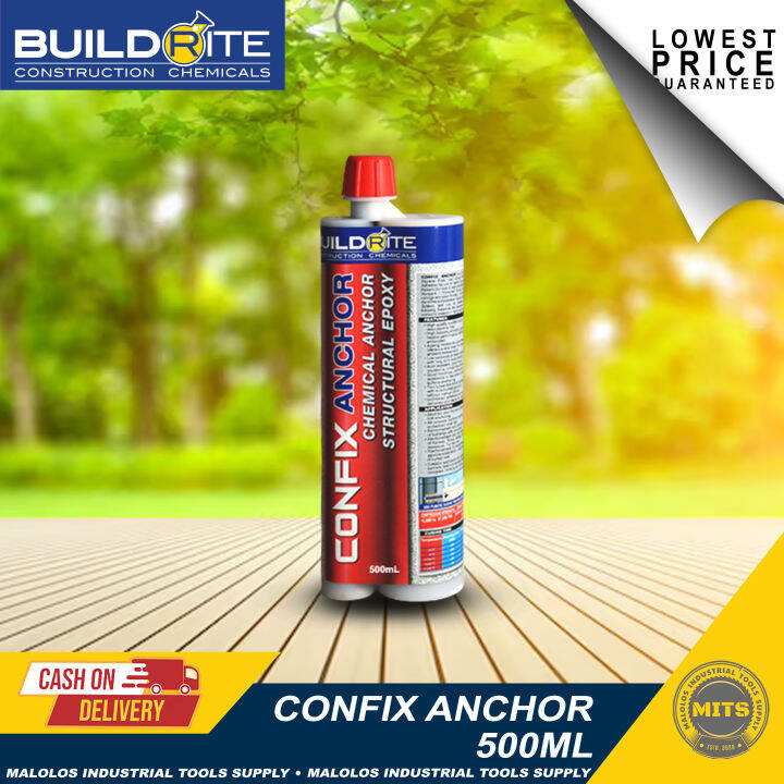 BUILDRITE CONFIX ANCHOR Injection Anchoring Adhesive - 500ML | Lazada PH