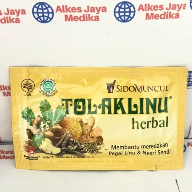 Tolak Linu Cair Herbal Sachet 15mL - Obat Pegal Linu | Lazada Indonesia Tolak Linu Cair Herbal Sachet 15mL - Obat Pegal Linu | Lazada Indonesia