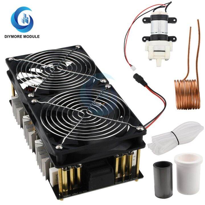 ZVS Low voltage high frequency induction heating board 2000W 50A Power supply module Flyback ...