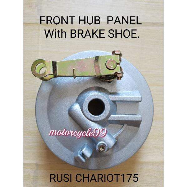 RUSI CHARIOT 175 FRONT HUB PANEL With BRAKE SHOE. | Lazada PH