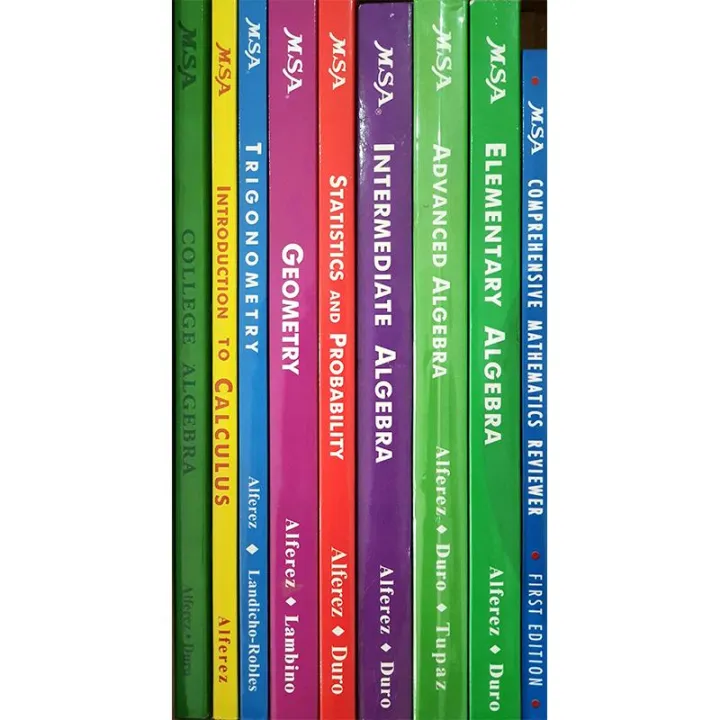 MSA MATH BUNDLE | Lazada PH