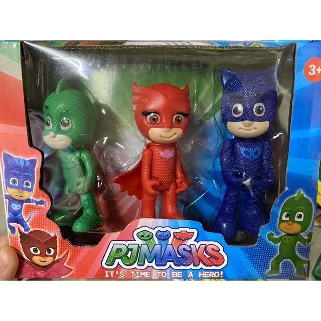 3in1 PJ Mask Set Action Figurines | Lazada PH