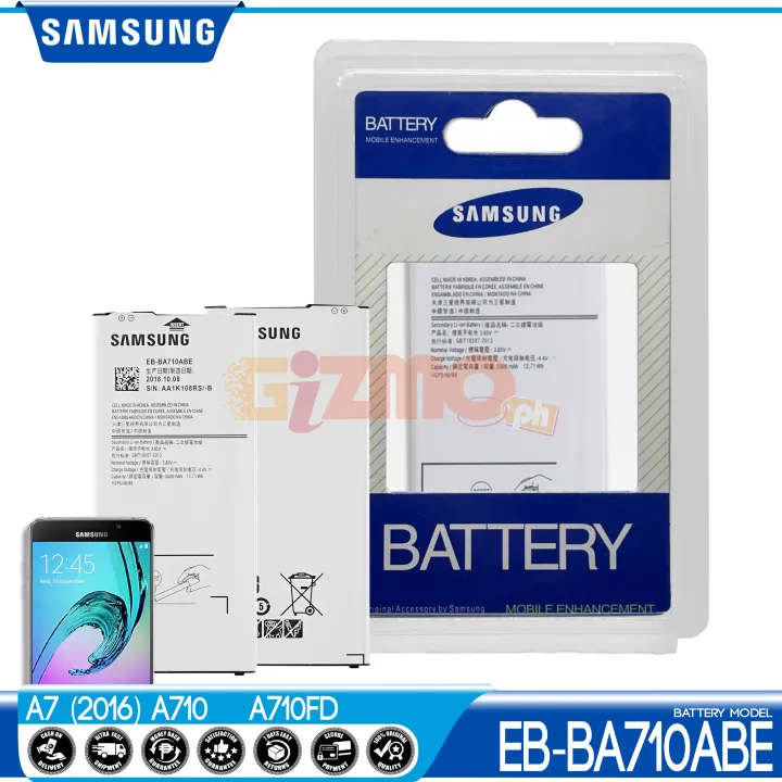 EB-BA710ABE Model A710 Version SM-A710F / SM-A710S / SM-A710M Battery for Samsung Galaxy A7 2016 ...