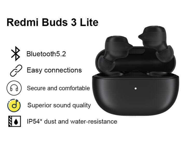 【COD+Global Version】100％ Original Xiaomi Redmi Buds 3 Lite TWS ...