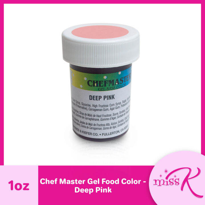 Chefmaster Gel Food Color | Deep Pink | Lazada PH