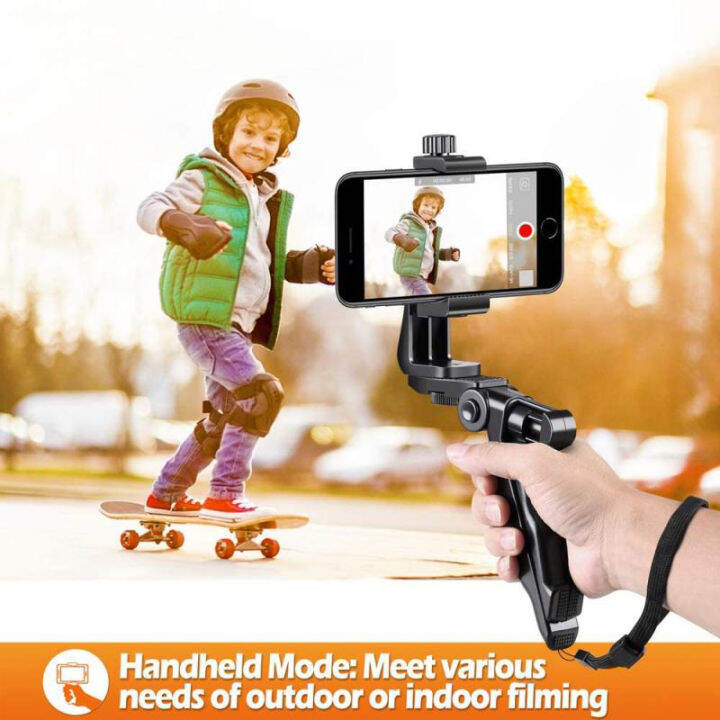 ESCAM Gimbal Stabilizer For Phone Vlogging 2 in 1 Portable Phone Holder ...