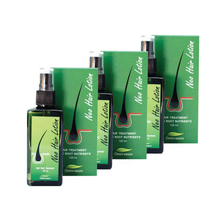 Neo Hair Lotion นีโอ แฮร์ (120 ml. x 3 ขวด) | Lazada.co.th