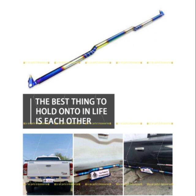 Titanium Crash Bar Rear bumper 4x4 tiatinium Blue 烤蓝色 防撞杠 后保险杠4x4 钛蓝色C型 ...