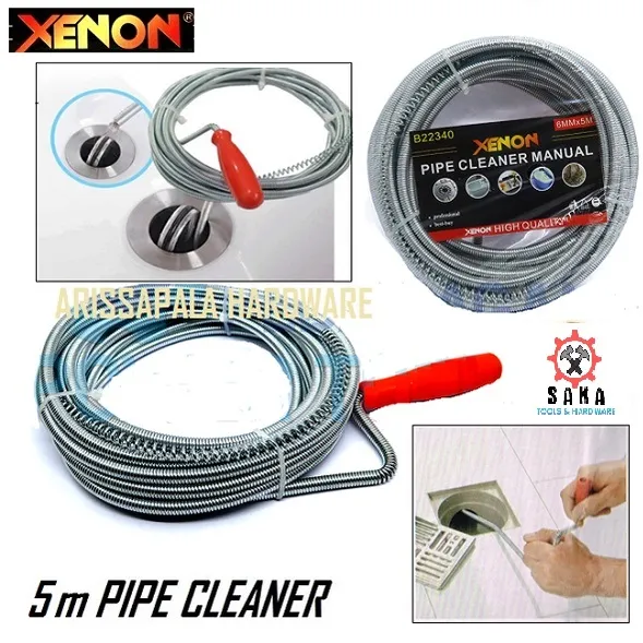 BESTTOOLS Pipe Cleaner 5 m Alat Pembesih Saluran Pipa Mampet Macet ...