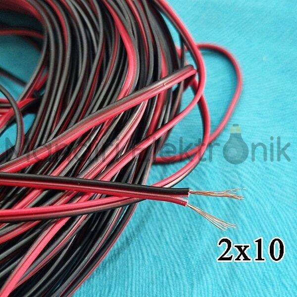 Kabel Listrik NYZ 2x10 - Kabel Serabut Isi 2 2x10 - Kabel Listrik Merah Hitam Isi 2 | Lazada ...