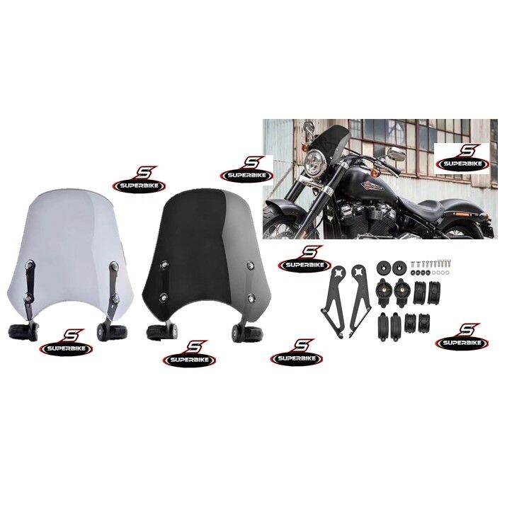 WINDSHIELD HARLEY DYNA SOFTAIL | Lazada