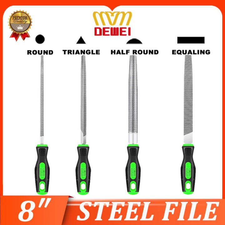 Metal File Includes Flat Warding, Square, Triangular, Round, and Half ...