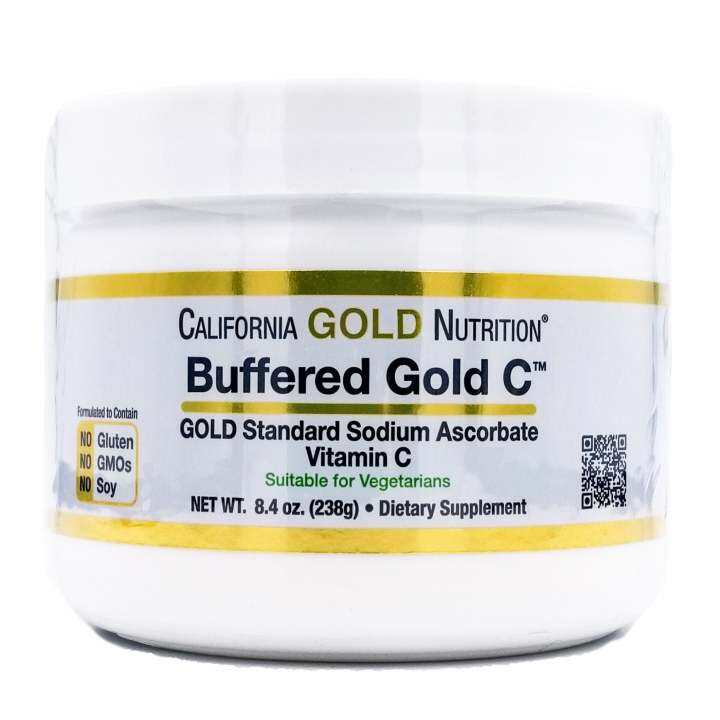 California Gold Non-Acidic Vitamin C 1000mg (Powder 238g) | Lazada PH