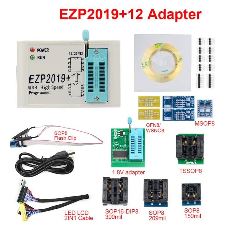 วัตถุประสงค์ทั่วไปเครื่องคิดเลขโปรแกรมเมอร์ EZP USB SPI รุ่น Support24 ...
