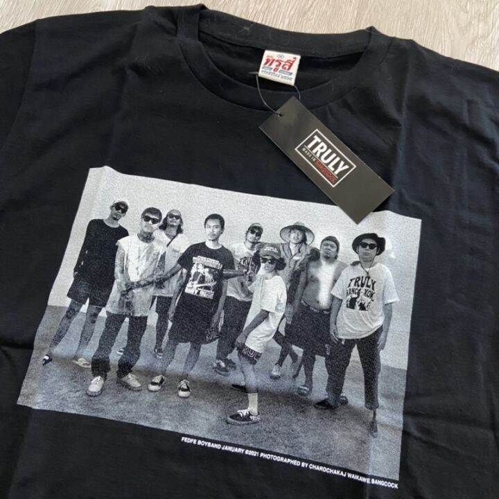 [มีสินค้า]เสื้อยืดผ้าฝ้ายเสื้อทรูลี่ Truly Fedfe เฟ่ดเฟ่ ของแท้ ...