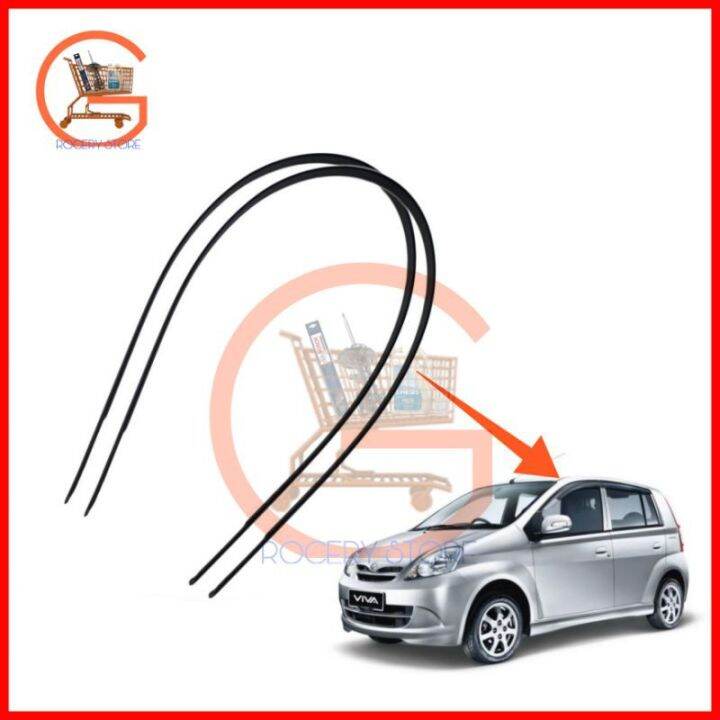 ROOF MOULDING ORIGINAL PERODUA VIVA GETAH BUMBUNG 75555-BZ010 75556 ...