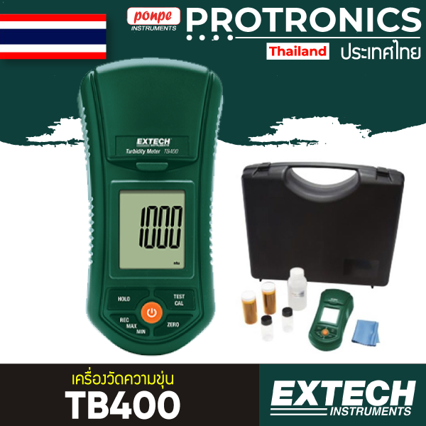 TB400 / EXTECH เครื่องวัดความขุ่น PORTABLE TURBIDITY METER[ของแท้ ... TB400 / EXTECH เครื่องวัดความขุ่น PORTABLE TURBIDITY METER[ของแท้ ...