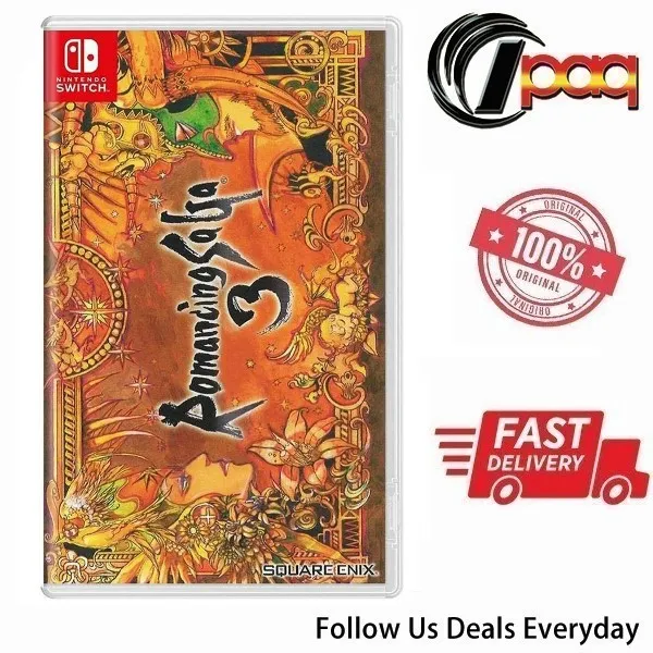 Nintendo Switch Romancing Saga 3 Remastered (Asia)(English) | Lazada