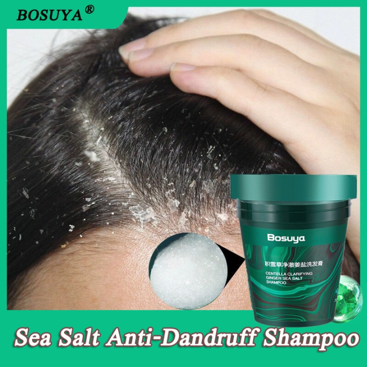 250g Sea Salt Anti Dandruff Shampoo 100% Effectively Solves Itchy Scalp ...