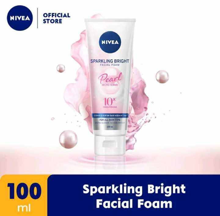 Nivea Sabun Cuci Muka Sparkling Bright 100 ml | Lazada Indonesia