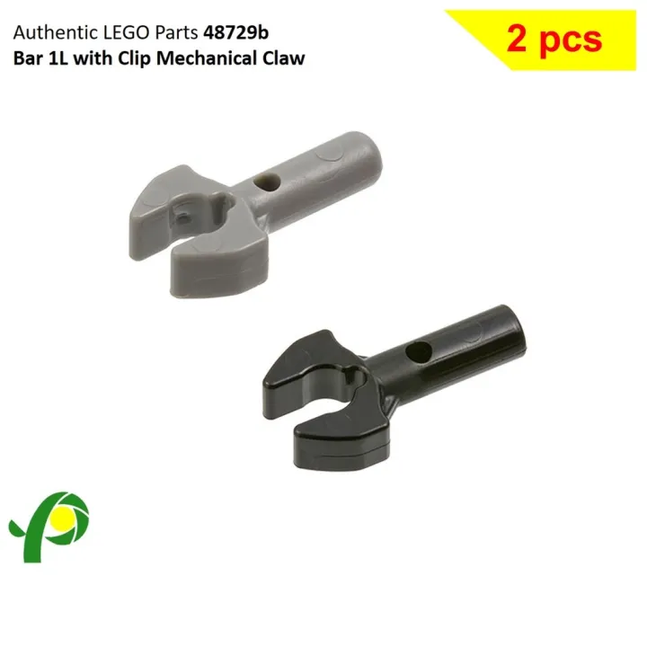 LEGO Parts 48729b Bar 1L with Clip Mechanical Claw Sold per 2 pieces ...