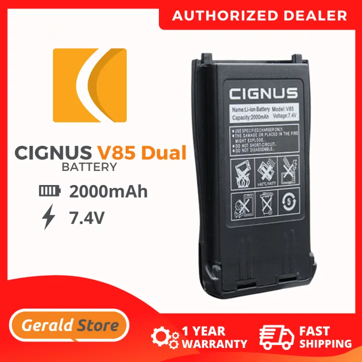 Cignus V85 2000mAh Replacement Battery (Dual Liner) | Lazada PH