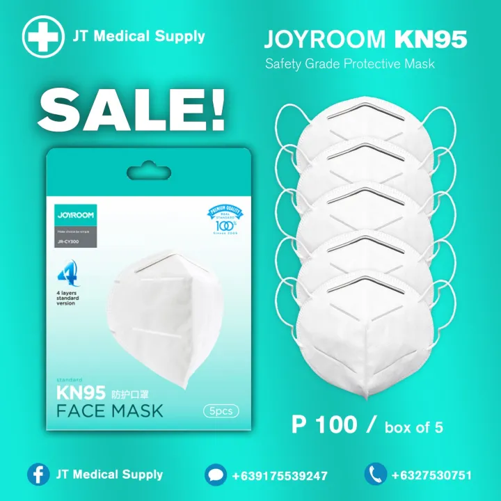 KN95 Folding face Mask 4 layers 5pcs | Lazada PH