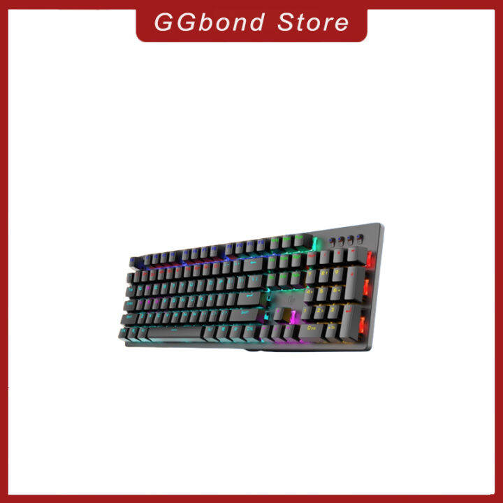 Bàn phím cơ chính hãng HP GK100F kết hợp bàn phím chơi game có đèn nền 104 phím Led đẹp phù hợp ...
