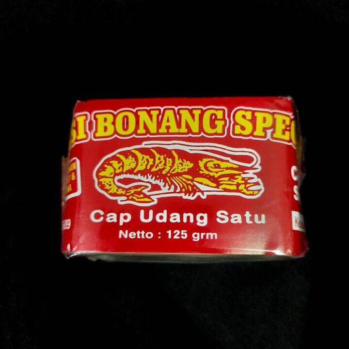 Terasi Udang Bonang cap Udang Satu Netto125gr | Lazada Indonesia