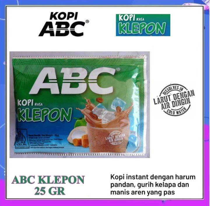 KOPI ABC RASA KLEPON 25G | Lazada Indonesia