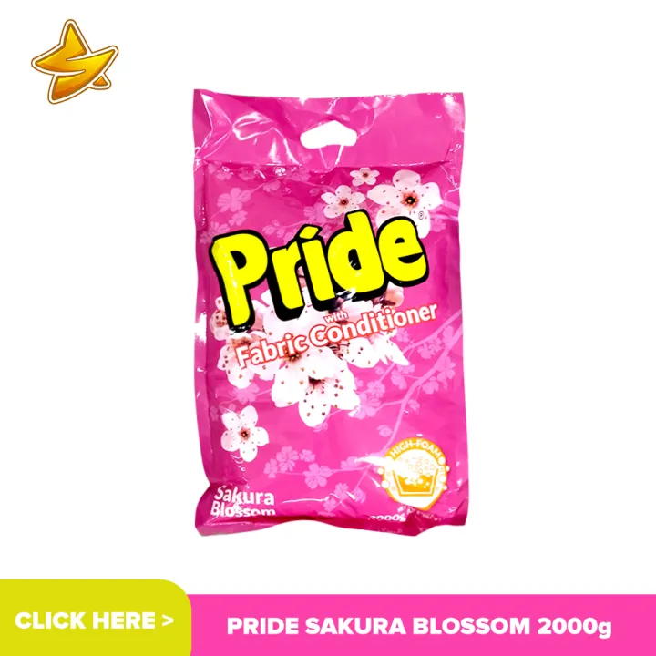 Pride Detergent Powder Sakura Pink Blossom 2kg | Lazada PH