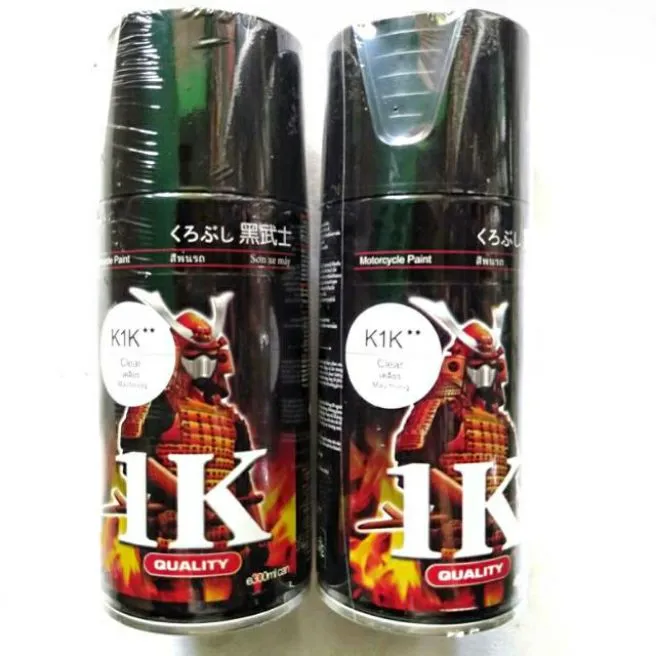 SAMURAI PAINT CLEAR K1K- CLEAR PERNIS K1K - CAT SEMPROT AEROSOL SAMURAI ...