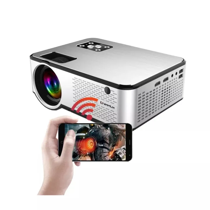 CHEERLUX C9 MIRRORING PROJECTOR 2800 LUMENS | Lazada Indonesia