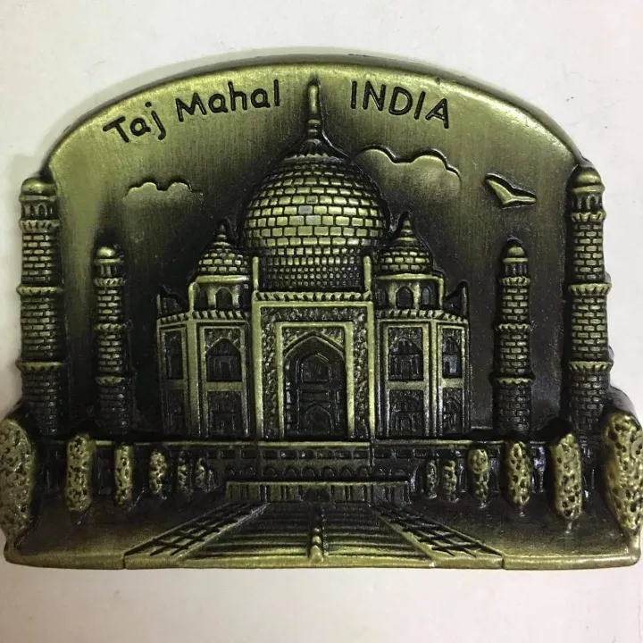 Taj Mahal, India Metal Ref Magnet for Souvenirs or Collections | Lazada PH