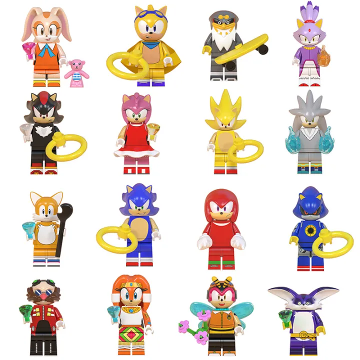 Sonic the Hedgehog Figure Characters Toys Mini Figure Collection Toys ...