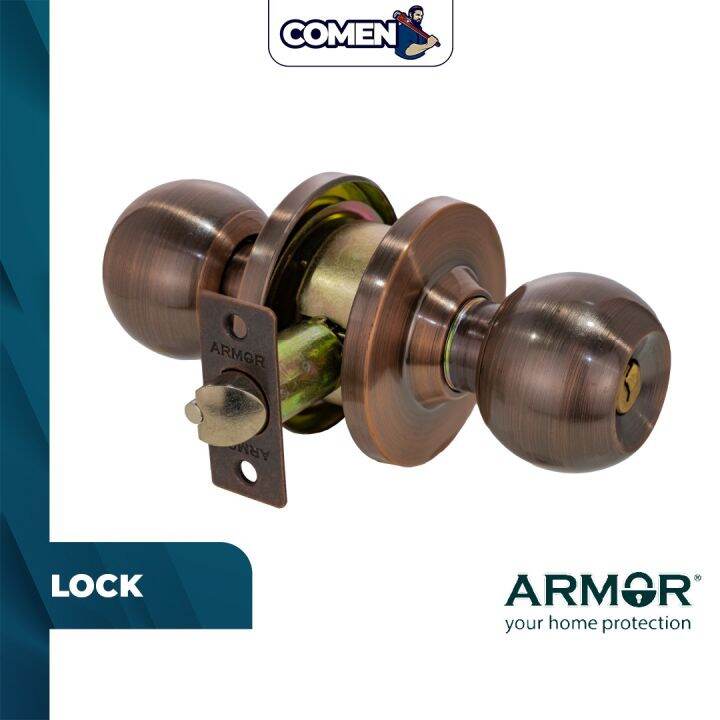 ARMOR Cylinder Lock ACL-1100 (AC) Stainless Steel SS304 Round Ball ...