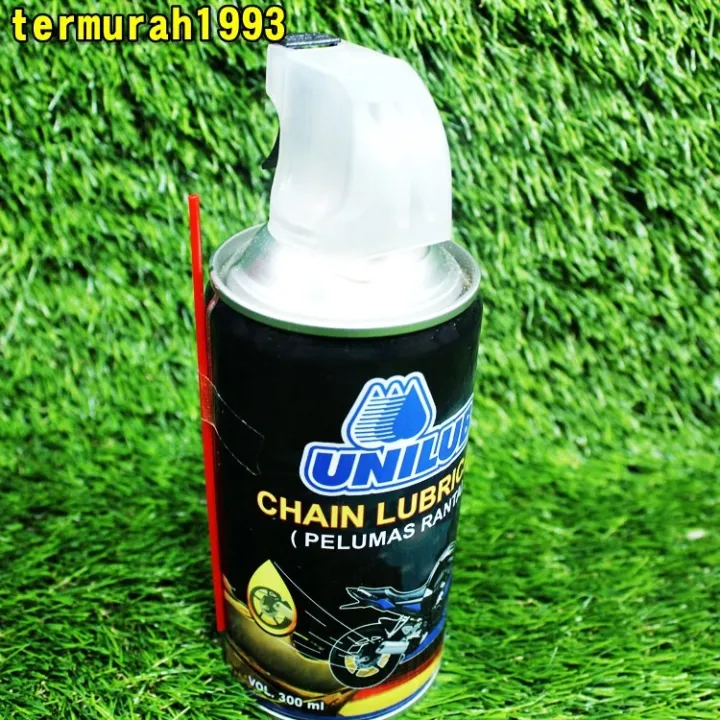 Chain Lube Unilub Lubricant oli Pelumas Rantai Sepeda Motor Isi 300Ml ...
