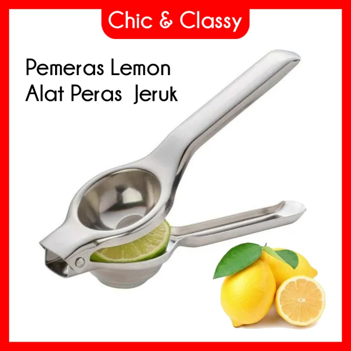 PEMERAS LEMON || Alat Pemeras Lemon Stainless Steel / Perasan Jeruk ...