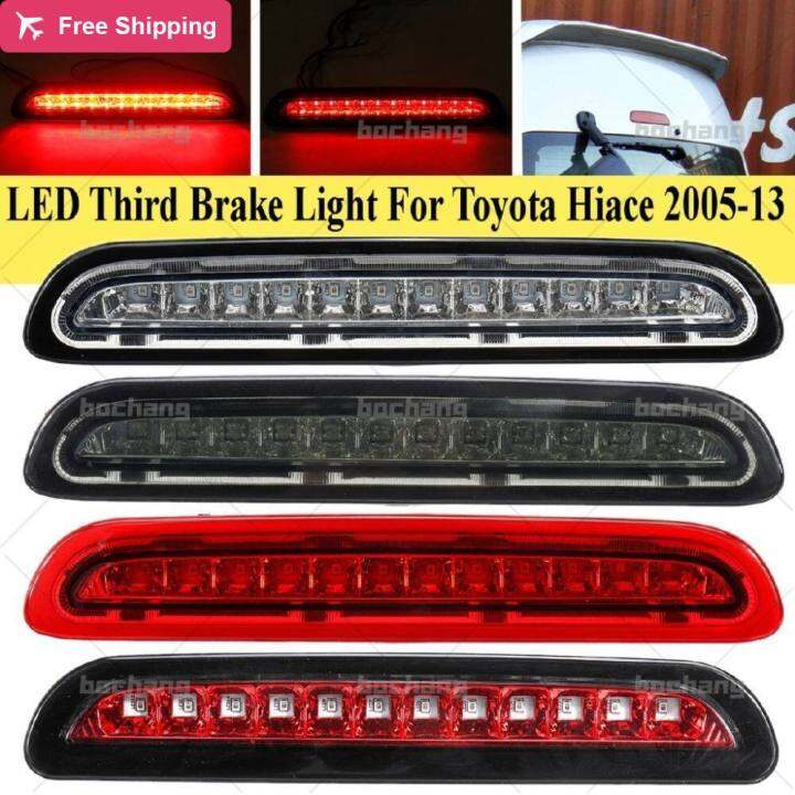 ）Rear LED Third Tail Brake High Mount Stop Light For Toyota Hiace HiAce ...