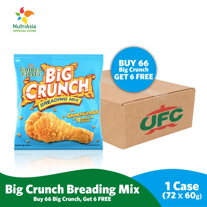 UFC Golden Fiesta Big Crunch 60 g 1 Case (72pcs) | Lazada PH