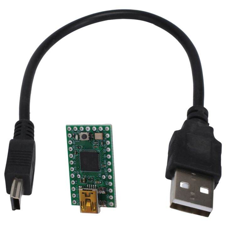Teensy 2.0 USB AVR ATMEGA32U4 U Disk Experiment Board with Data Cable ...