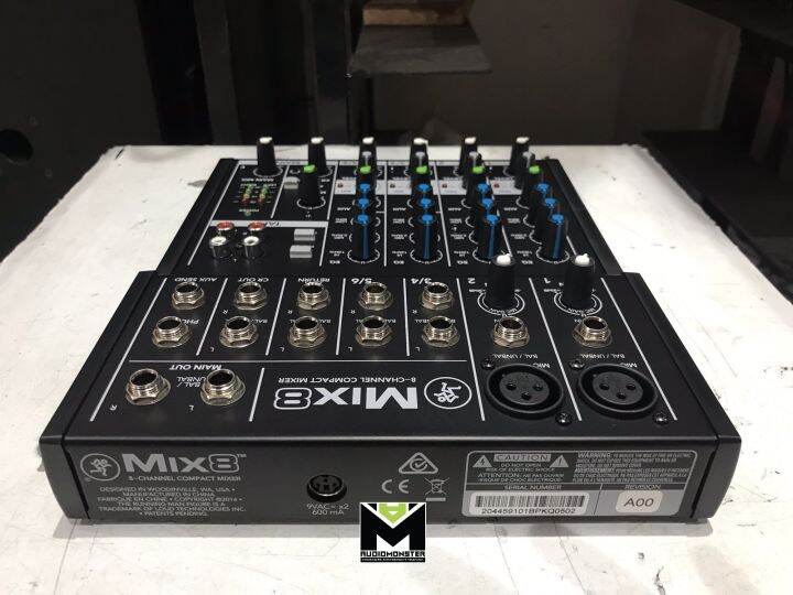 Mackie Mix8 8-channel Compact Mixer | Lazada PH