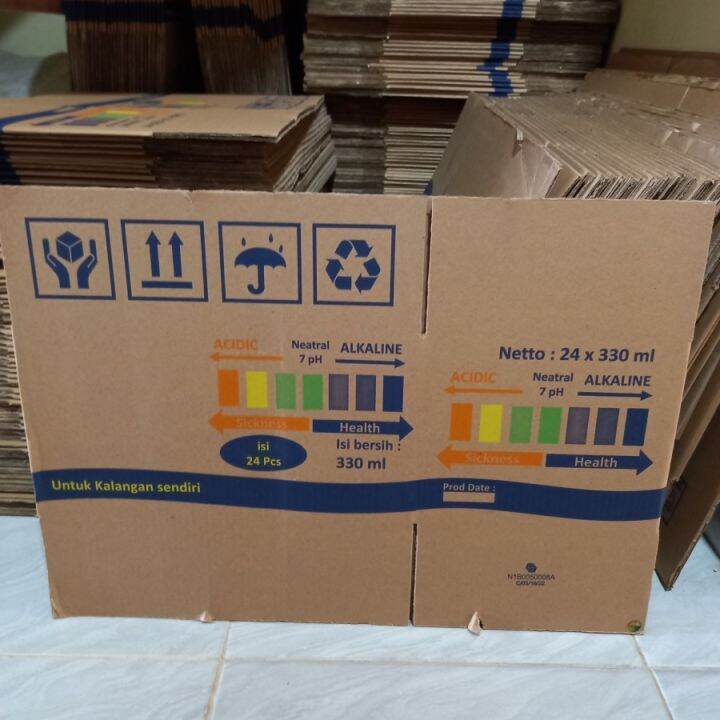 Kardus Botol 330ml Air Kangen / Kardus 330 ml Air Kangen - Plastik ...