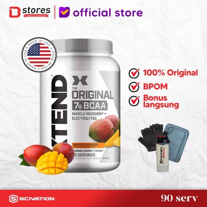 Scivation Xtend BCAA 90 Serving Bstores | Lazada Indonesia